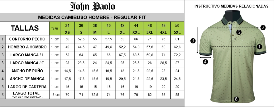 camisa a cuadros hombre 010063 Jhon Paolo